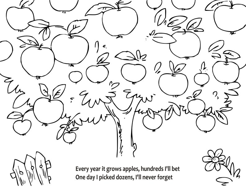 Printable Children's Storybook and Coloring Pages for Kids | the Purple ...