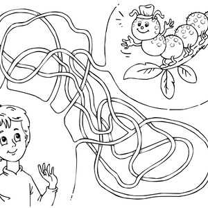 Printable Children's Storybook With Coloring Pages for Kids | My Giant ...