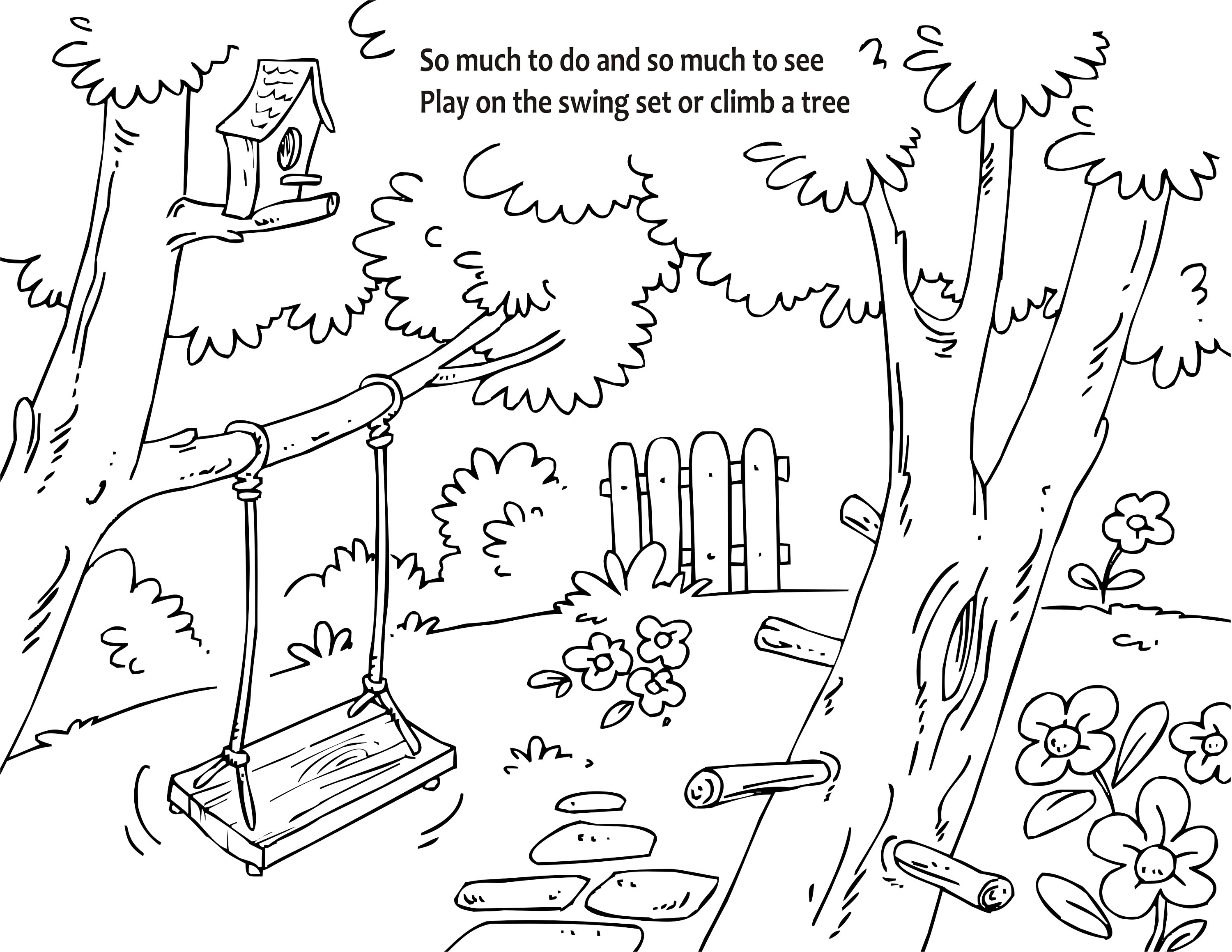 Printable Children's Storybook With Coloring Pages for Kids | My Giant ...