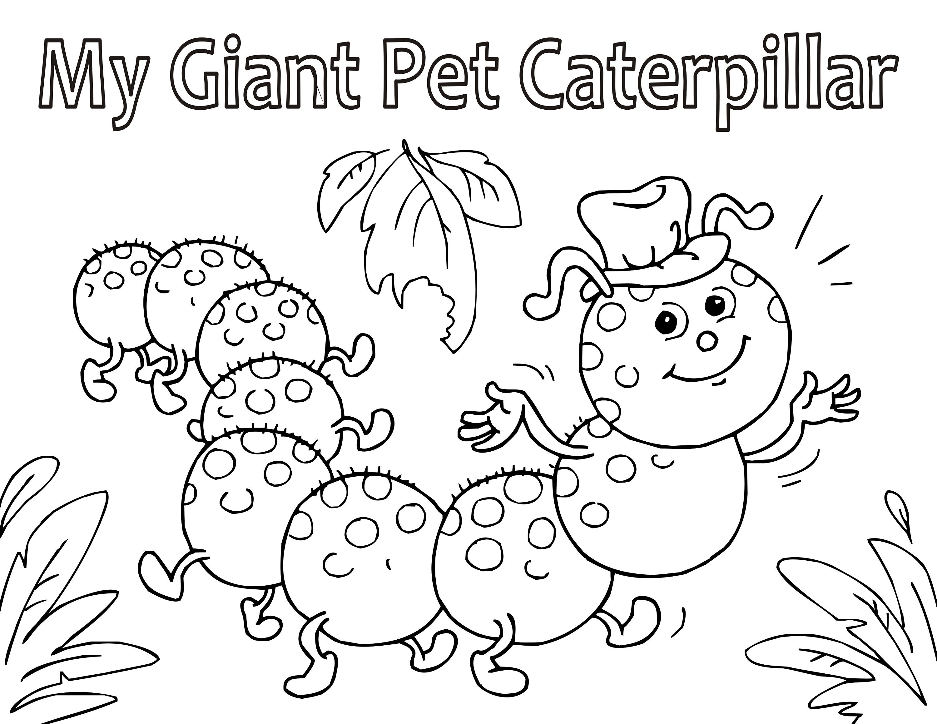 Printable Children's Storybook With Coloring Pages for Kids | My Giant ...