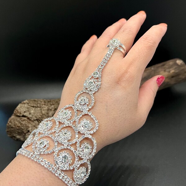 Hand Piece Bracelet - Etsy