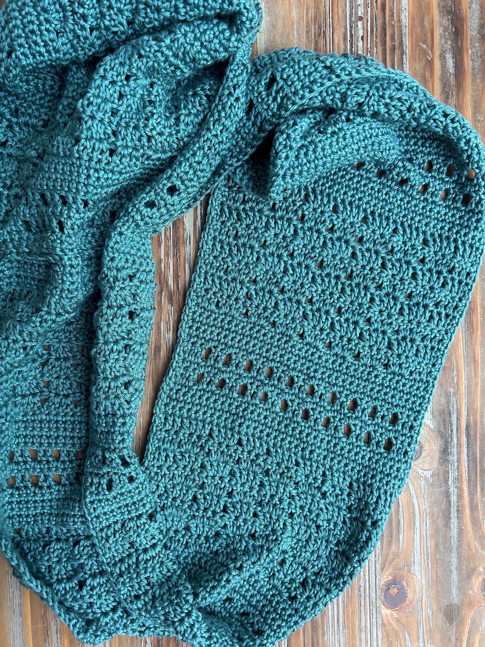 CROCHET PATTERN - Lakewood Harbor Infinity Scarf Pattern - Crochet ...