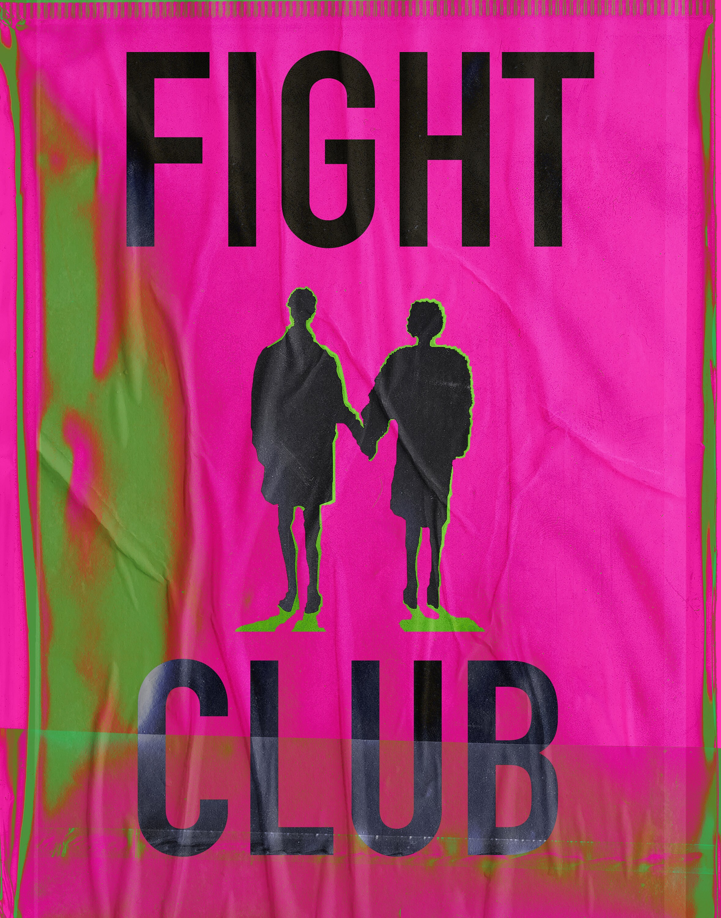 FIGHT CLUB (1999) Poster - Vintage Retro Movie Poster Art Print ...