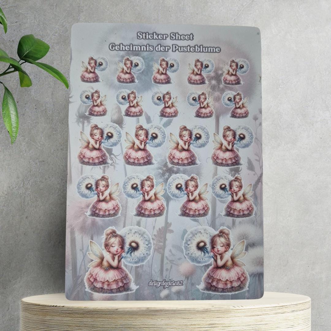 Secret of the Dandelion / Sticker Sheet / Bullet Journal - Etsy