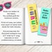 BEACH Bookmark Bundle Instant Download 4 Beach Themed - Etsy