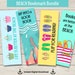 BEACH Bookmark Bundle Instant Download 4 Beach Themed - Etsy
