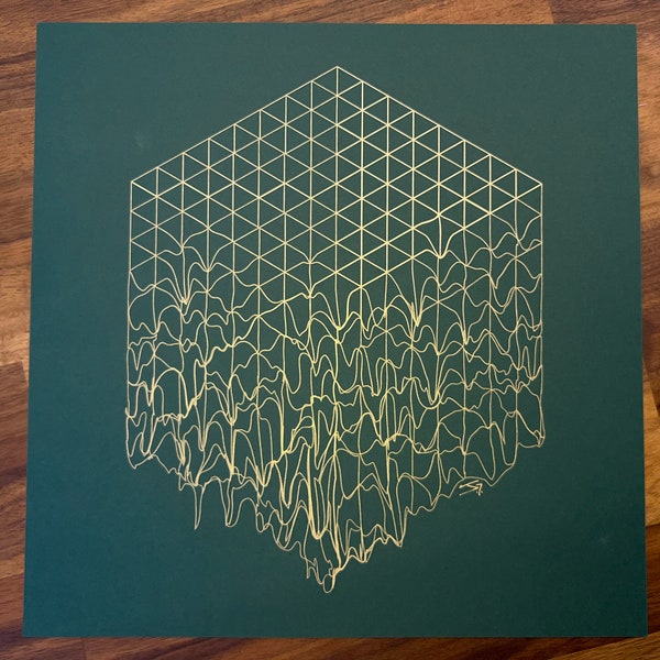 Hexagon Artwork - Etsy