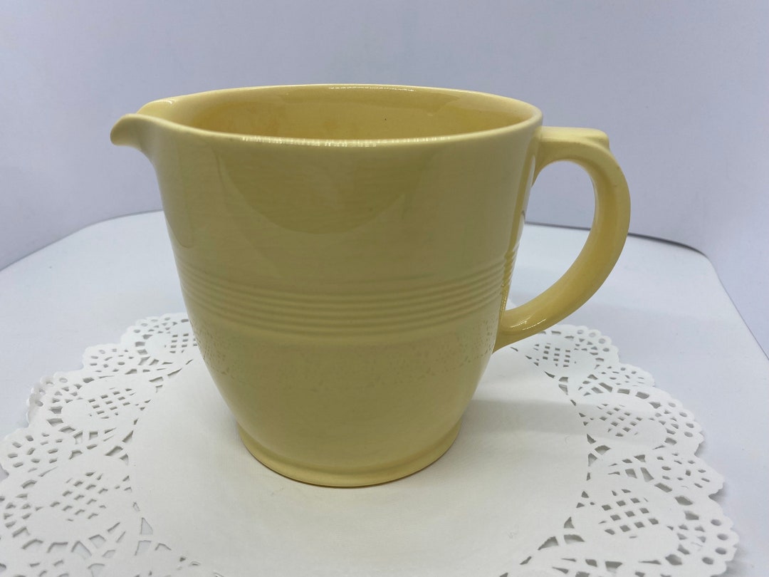 Wood's Ware Jasmine Jug 600ml One Pint Country Style Yellow Milk Jug - Etsy