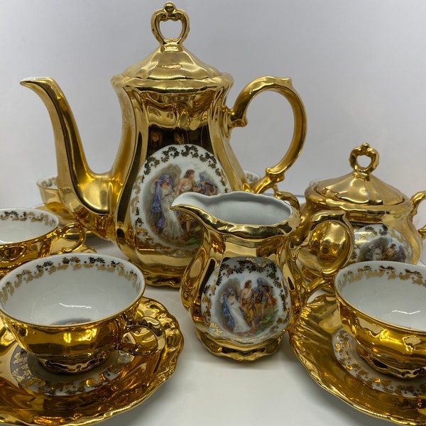 Bavarian Tea Set - Etsy