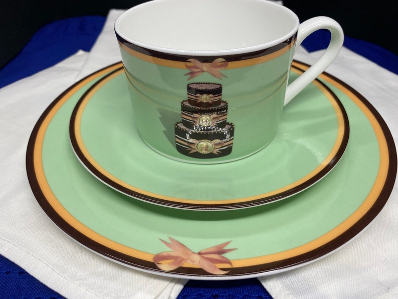 Christopher Vine Design Inhesion Green Marie Antoinette Cup - Etsy