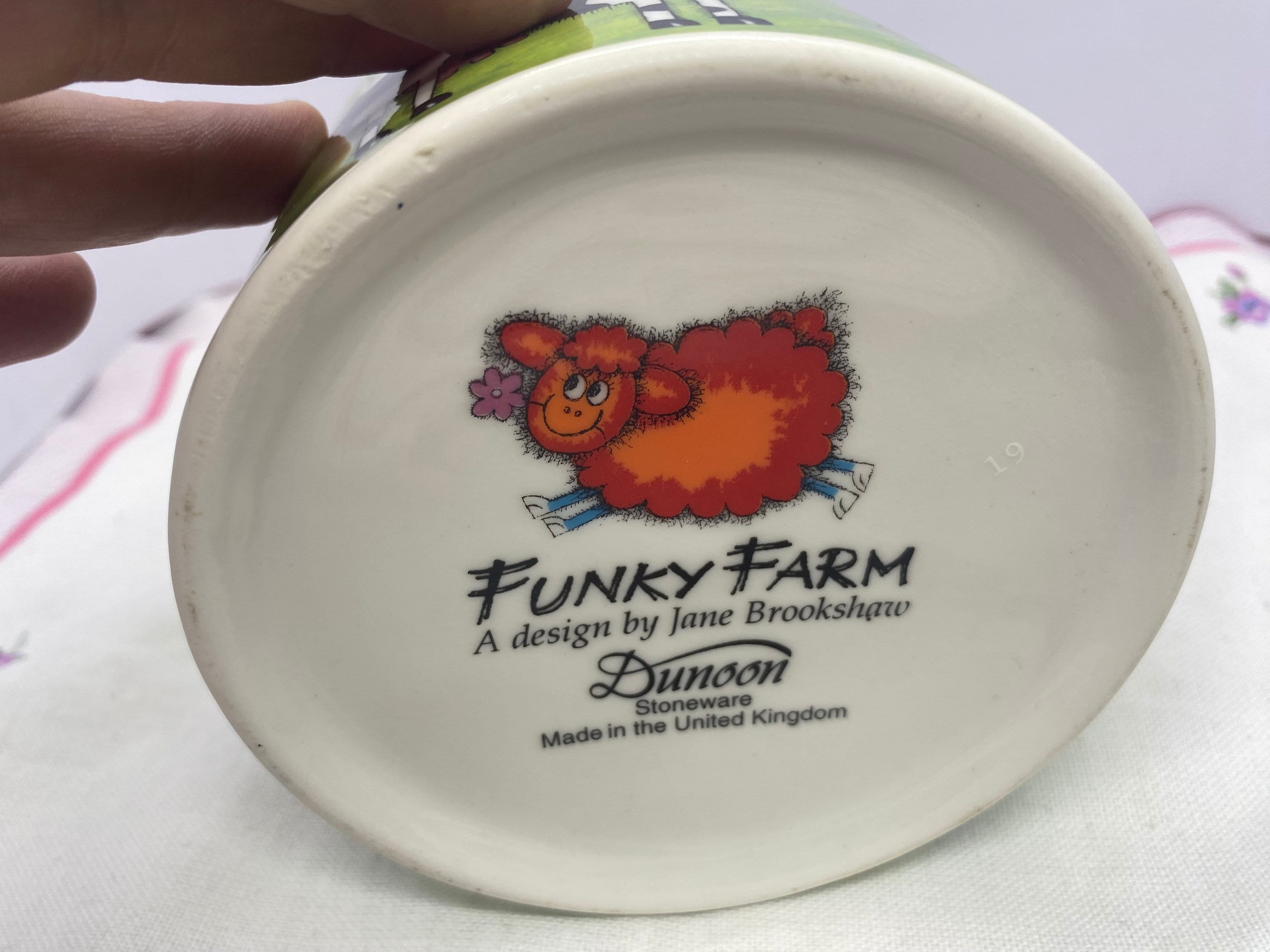 Dunoon Funky Farm Coffee Canister Designed by Jane Brookshaw - Etsy ...