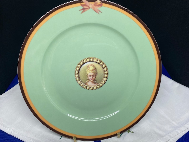 Christopher Vine Design Inhesion Green Marie Antoinette Cup and Saucer ...