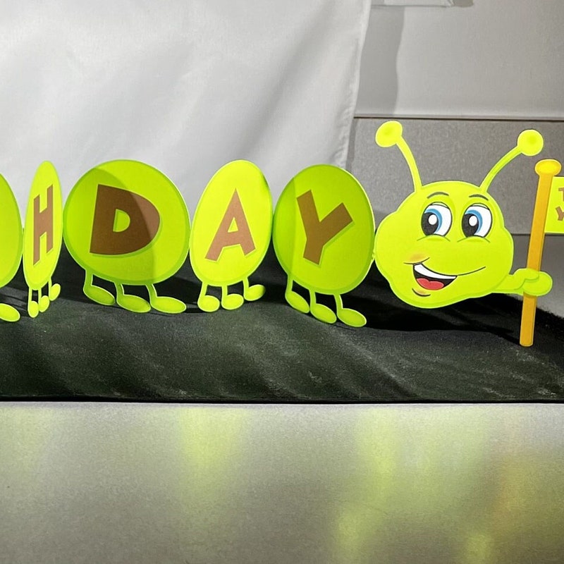 Caterpillar Banner - Etsy