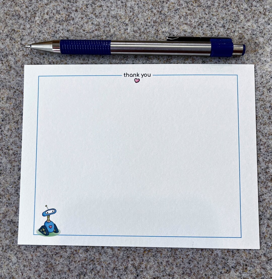 Personalized Thank You Gratitude Note Cards - Get Well, Friendship ...