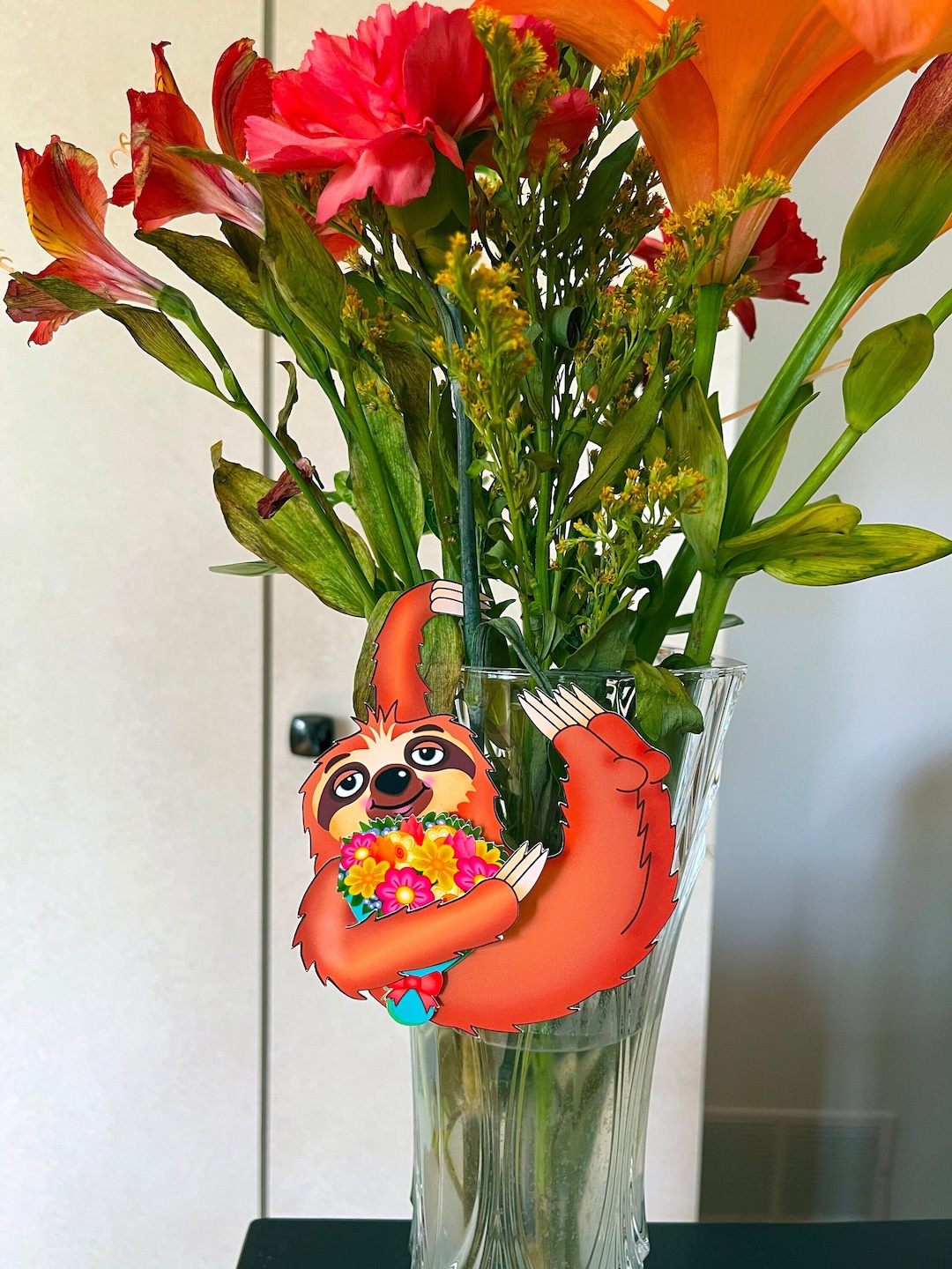 Personalized Money Holder "hug Sloth" Hanging Greeting Card -birthday ...