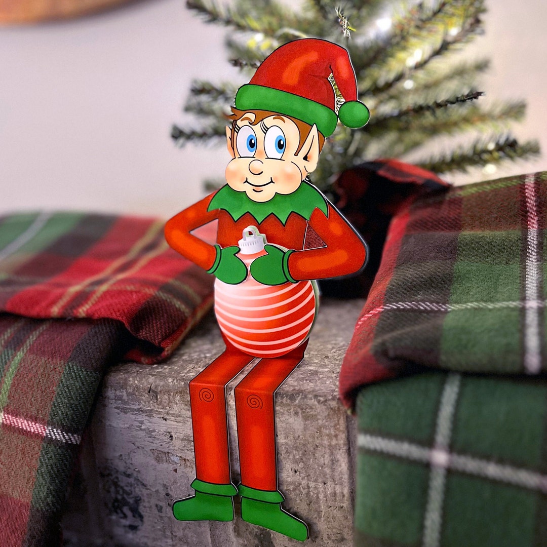 Personalized Holiday Elf Interactive Christmas Greeting Card - Etsy UK