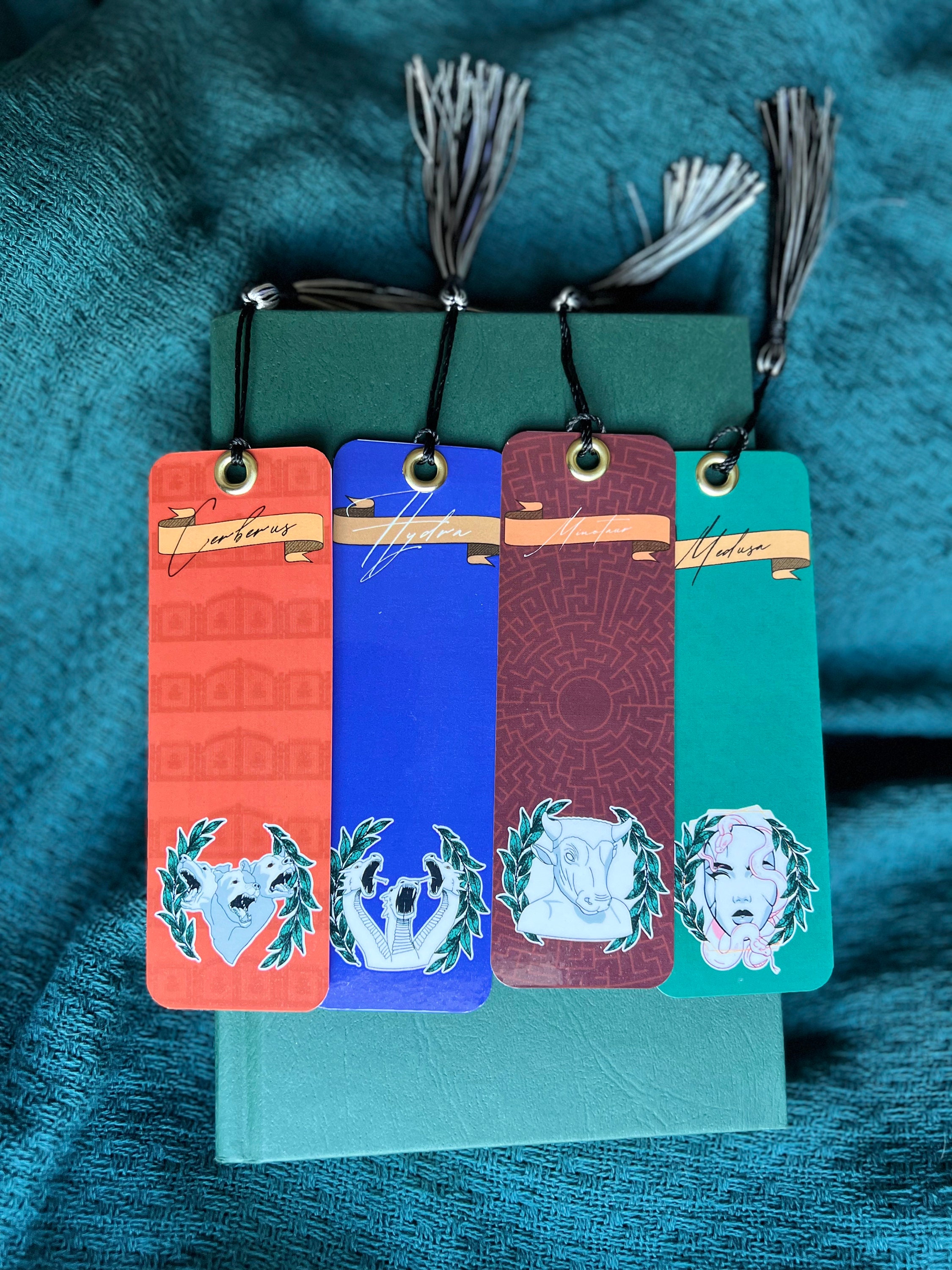 Bookmark Greek Mythological Monsters Handmade Bookmarks - Etsy