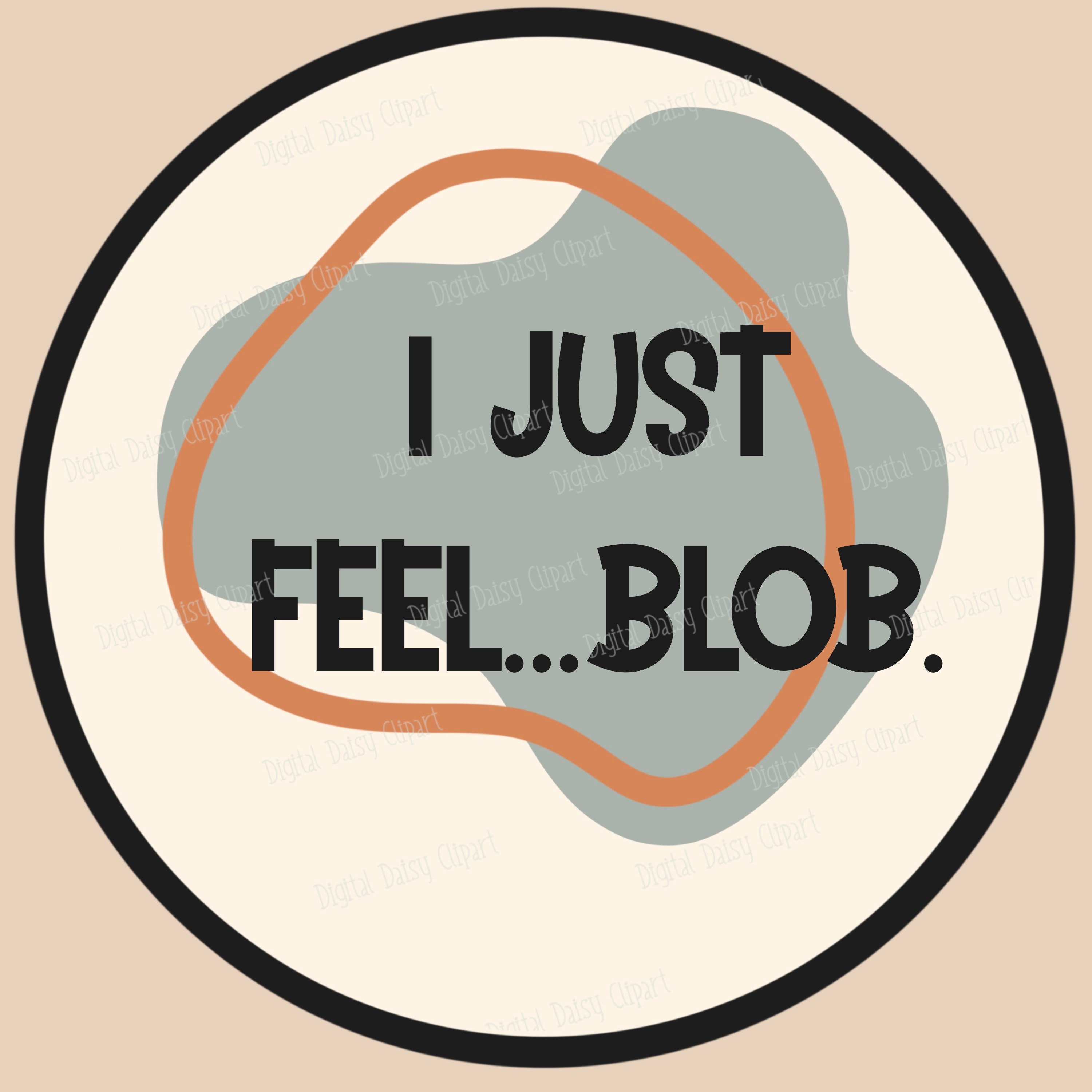 Solid Blob Clipart, Colorful Clipart, Back to School Clipart ...