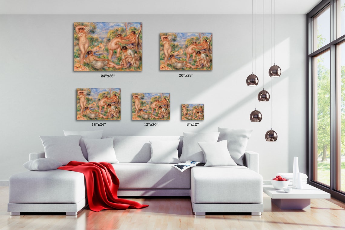 Pierre-auguste Renoir Canvas Wall Art Print Poster Print - Etsy