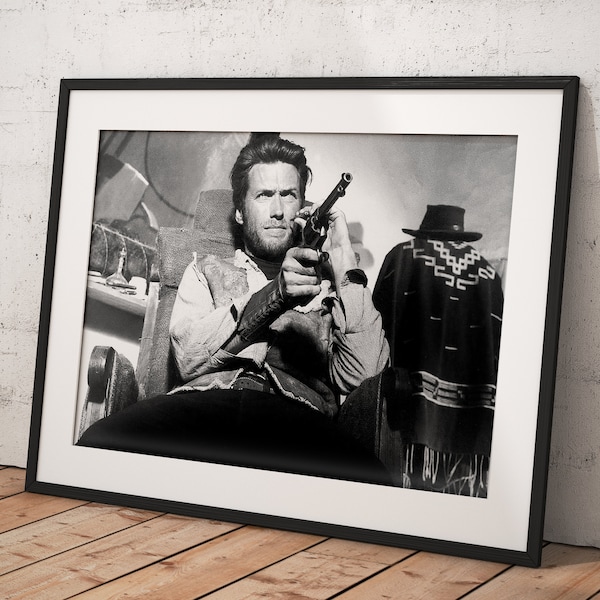 Clint Eastwood Framed Posters - Etsy