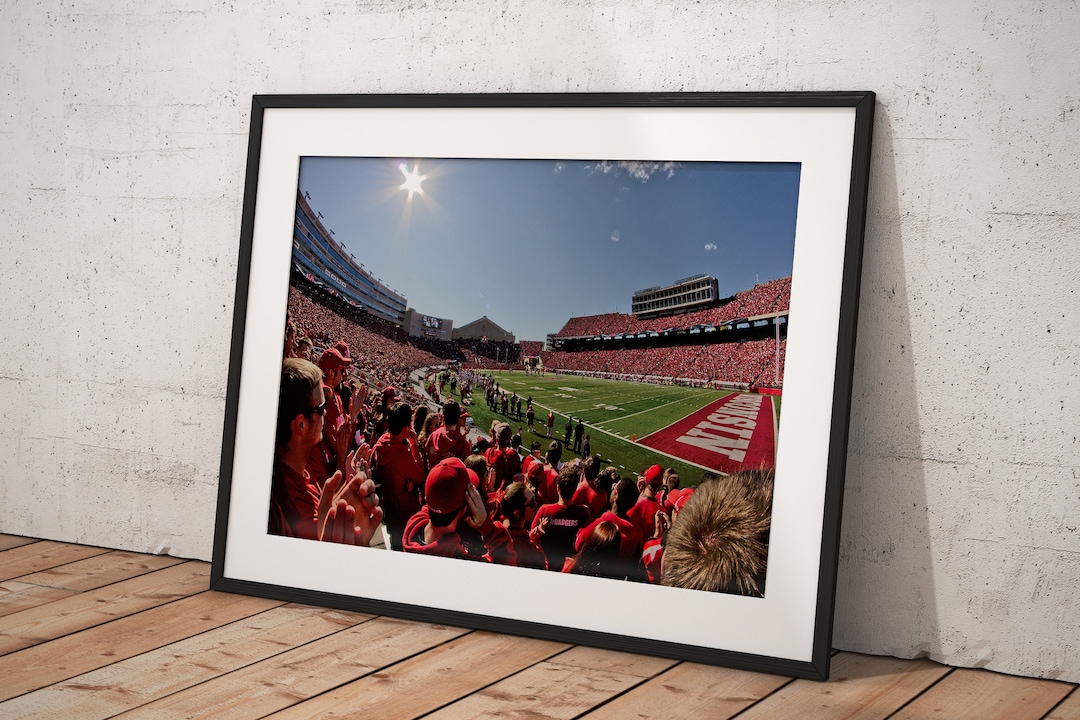 Camp Randall Stadium, Poster Framed Room Decor, Home Decor, Movie ...