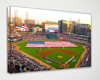 Braves Stadium Print - Etsy