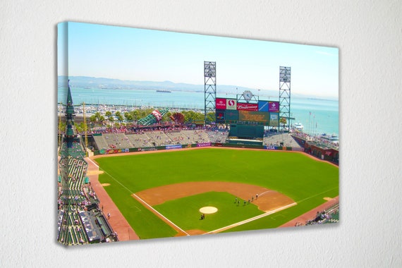 Sf Giants Oracle Park Canvas Poster Wall Art Wall Decor Room | Etsy