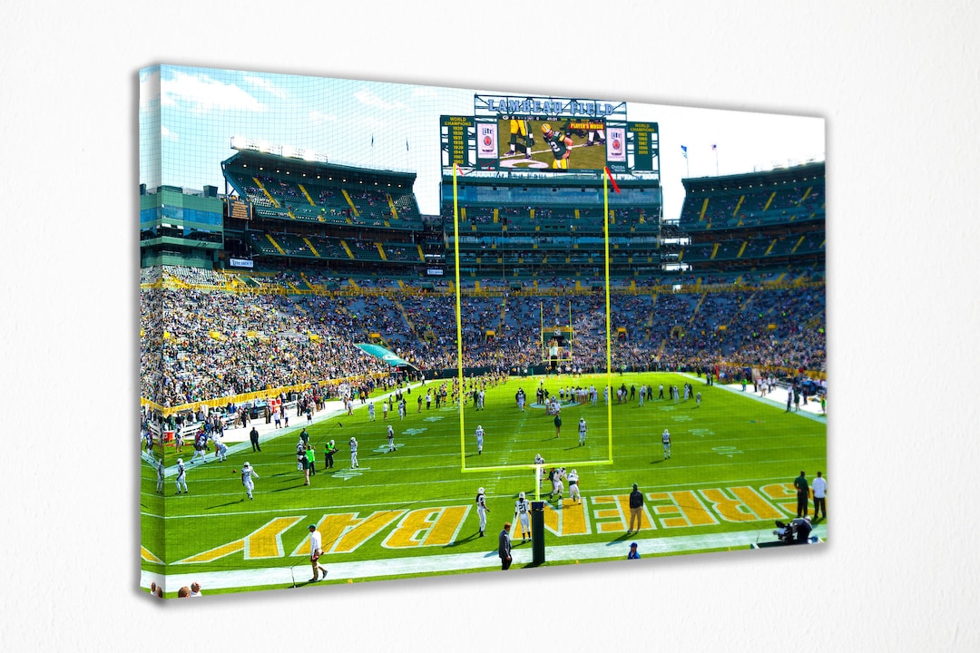 Green Bay Packers Wall Art Decor Canvas Wall Art Wall Decor Room Decor ...