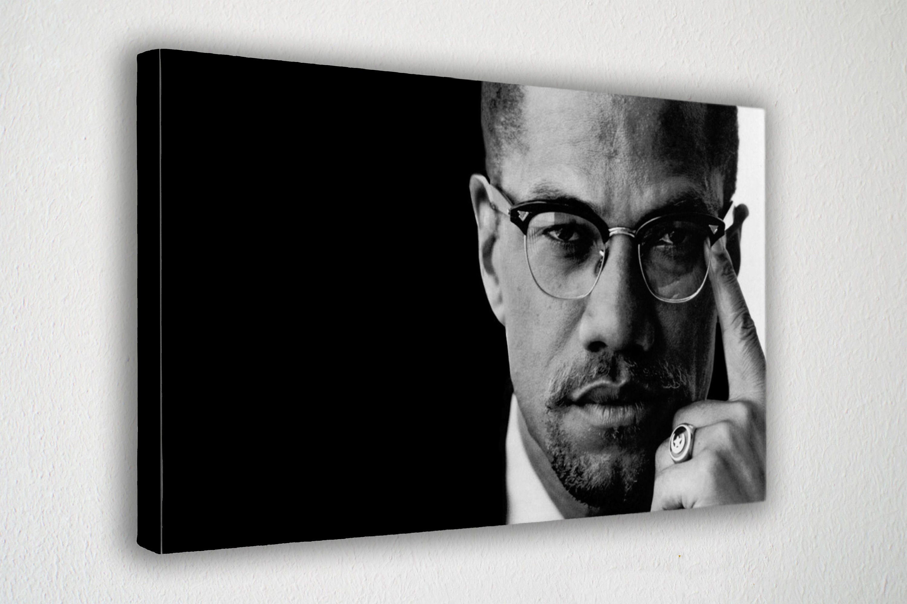 Malcolm X Poster Wall Art Print Wall Decor Canvas Print Room - Etsy