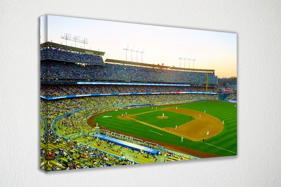 La Dodger Stadium Canvas Wall Art Wall Decor Room Decor Home - Etsy