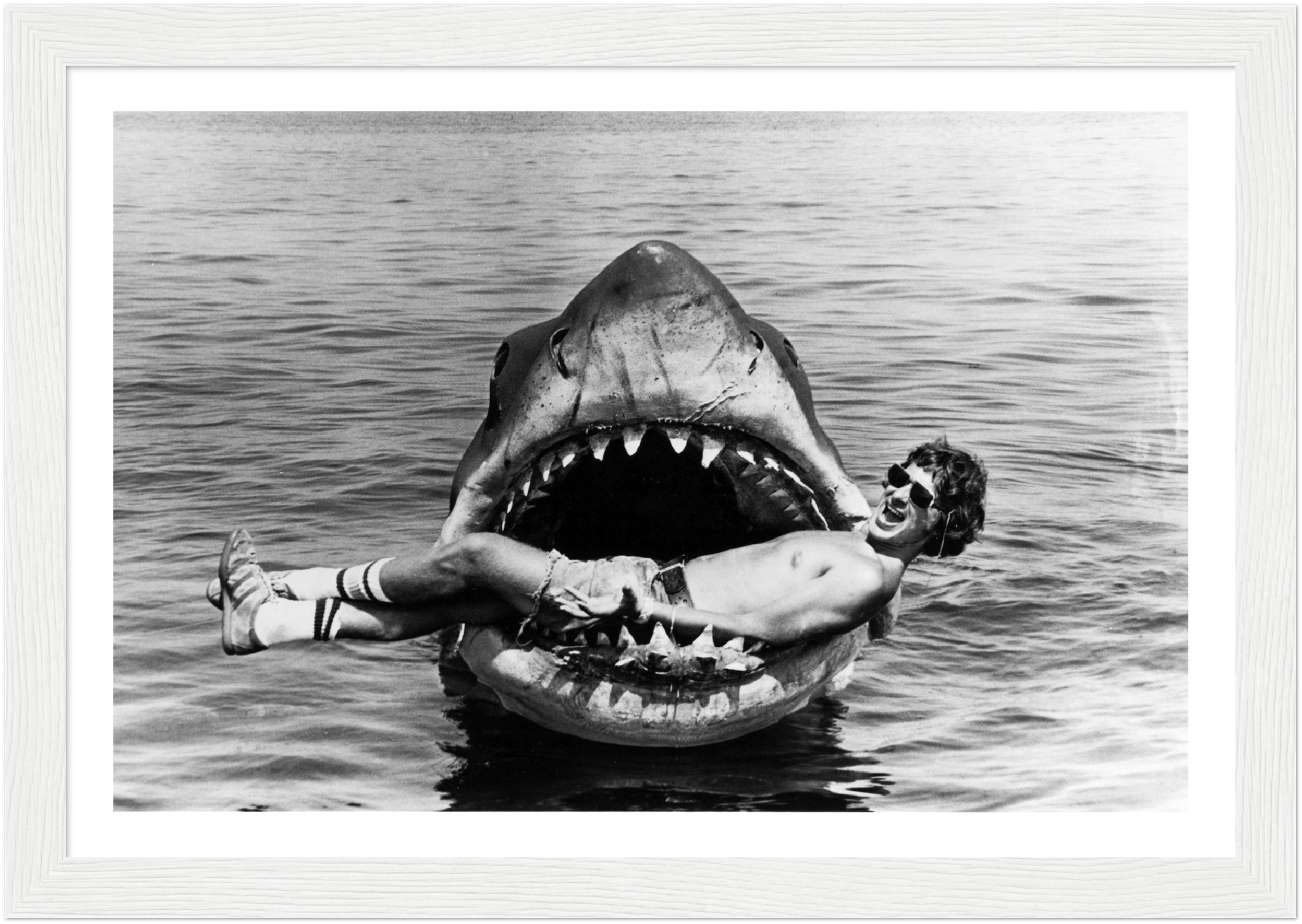Jaws Movie, Wall Art Poster Framed, Wall Decor, Canvas Print, Room ...