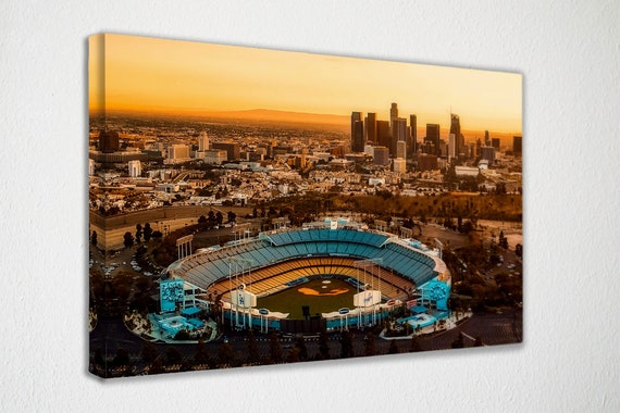 Los Angeles Dodgers Stadium Poster Canvas Wall Art Wall Decor - Etsy