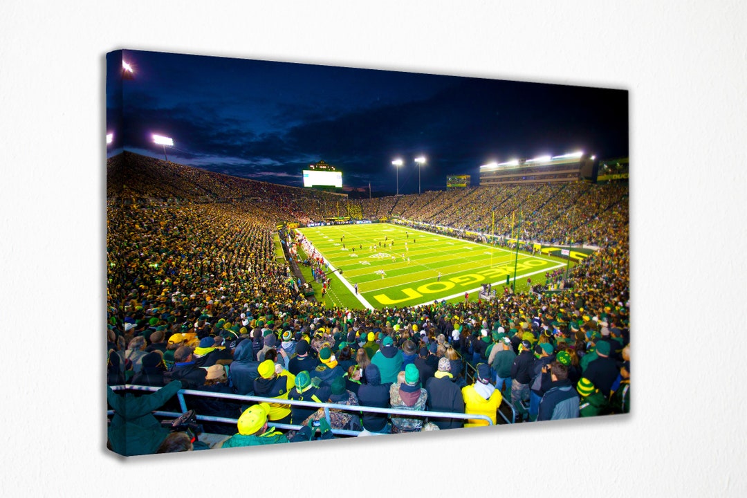 Autzen Stadium Canvas Wall Art Decor, Wall Art Wall Decor Room Decor ...