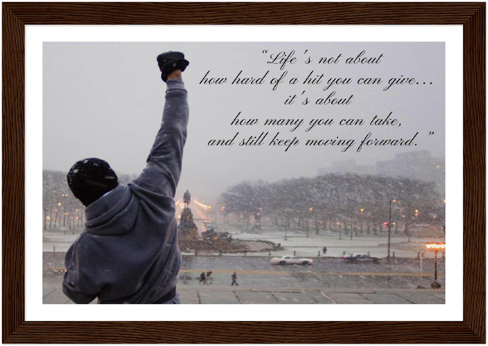 Rocky Balboa Movie, Wall Decor, Poster Framed Room Decor, Home Decor ...
