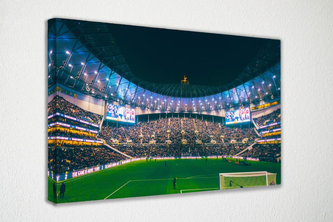 Tottenham Hotspur Stadium Art, Canvas Wall Art Wall Decor Room Decor ...