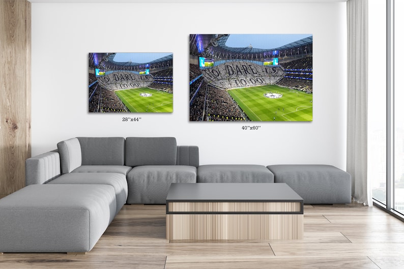 Tottenham Hotspur Stadium Canvas Wall Art Wall Decor Room - Etsy