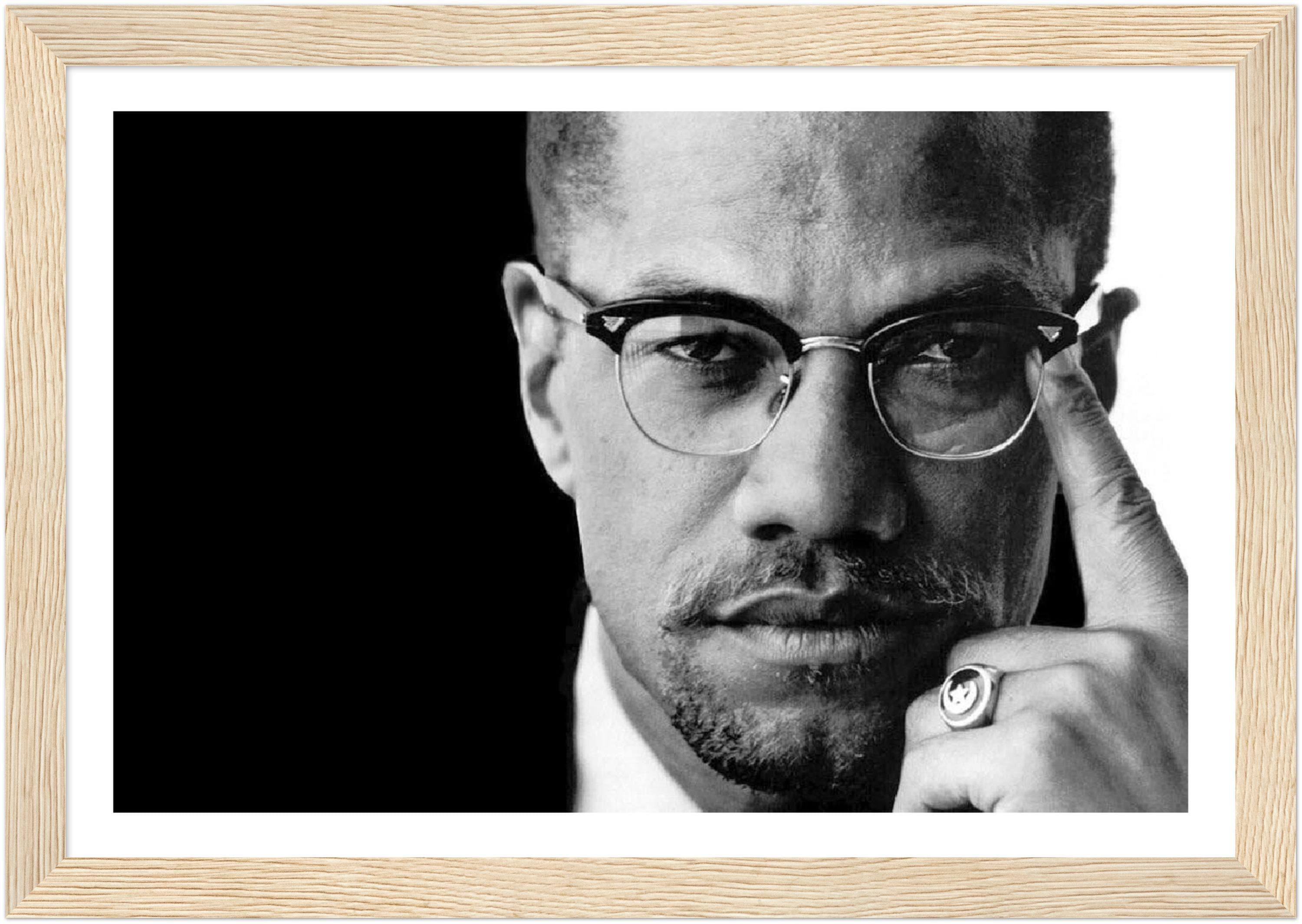 Malcolm X Poster Print Framed Wall Decor Print Room Decor - Etsy