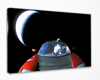 Falcon Heavy Poster - Etsy