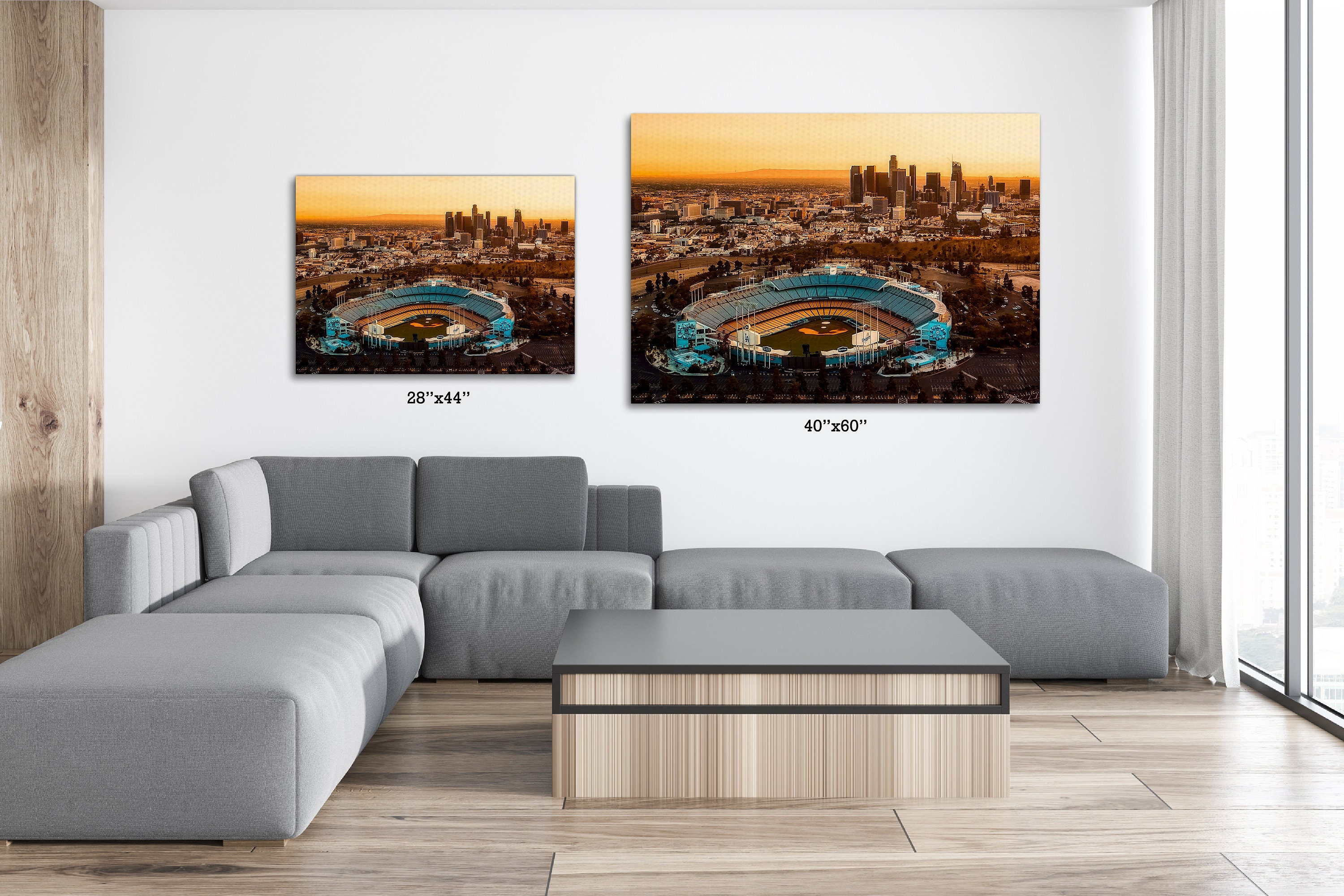 La Dodgers Stadium Poster Canvas Wall Art Wall Decor Room Decor, Home ...