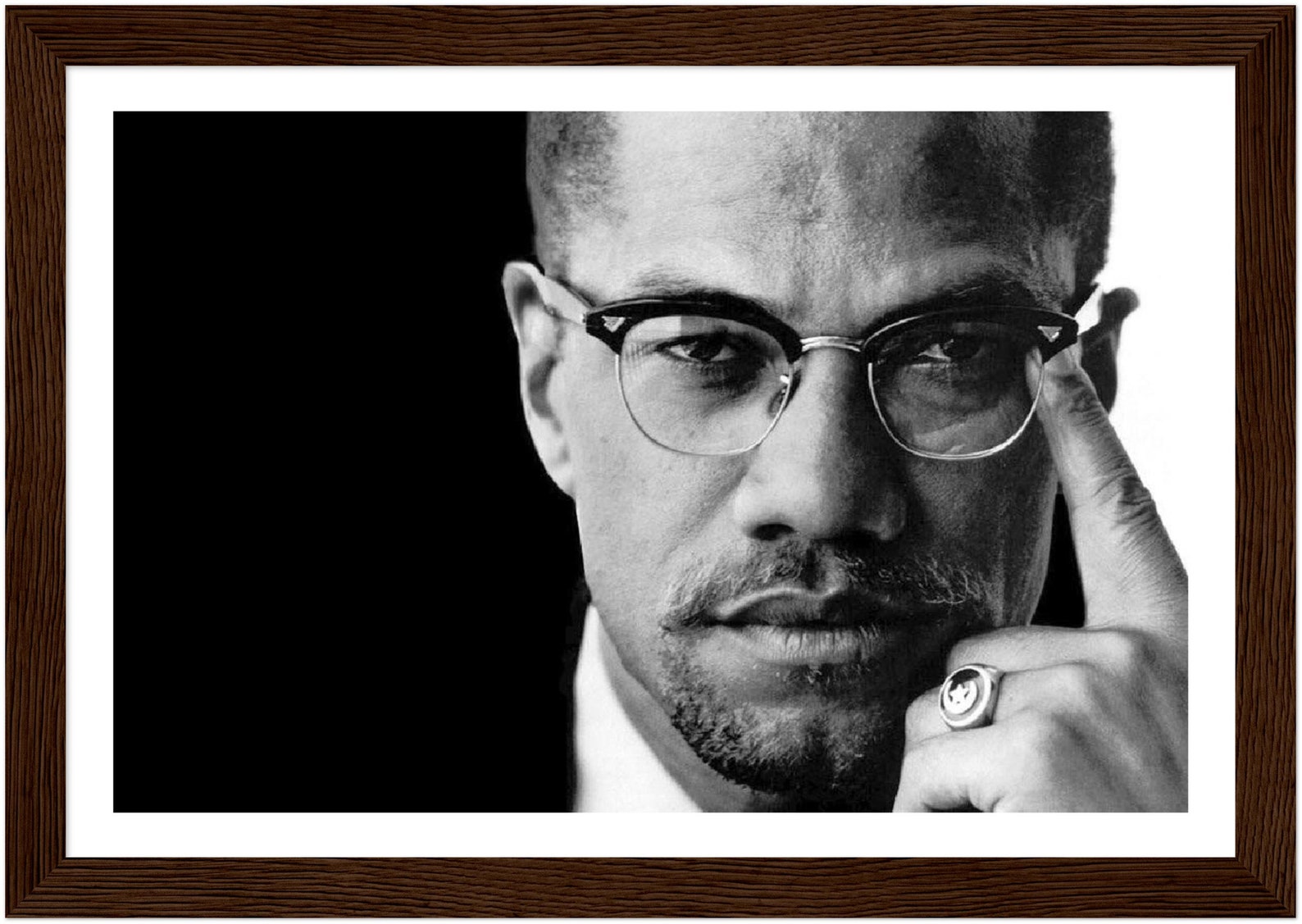 Malcolm X Poster Print Framed Wall Decor Print Room Decor - Etsy