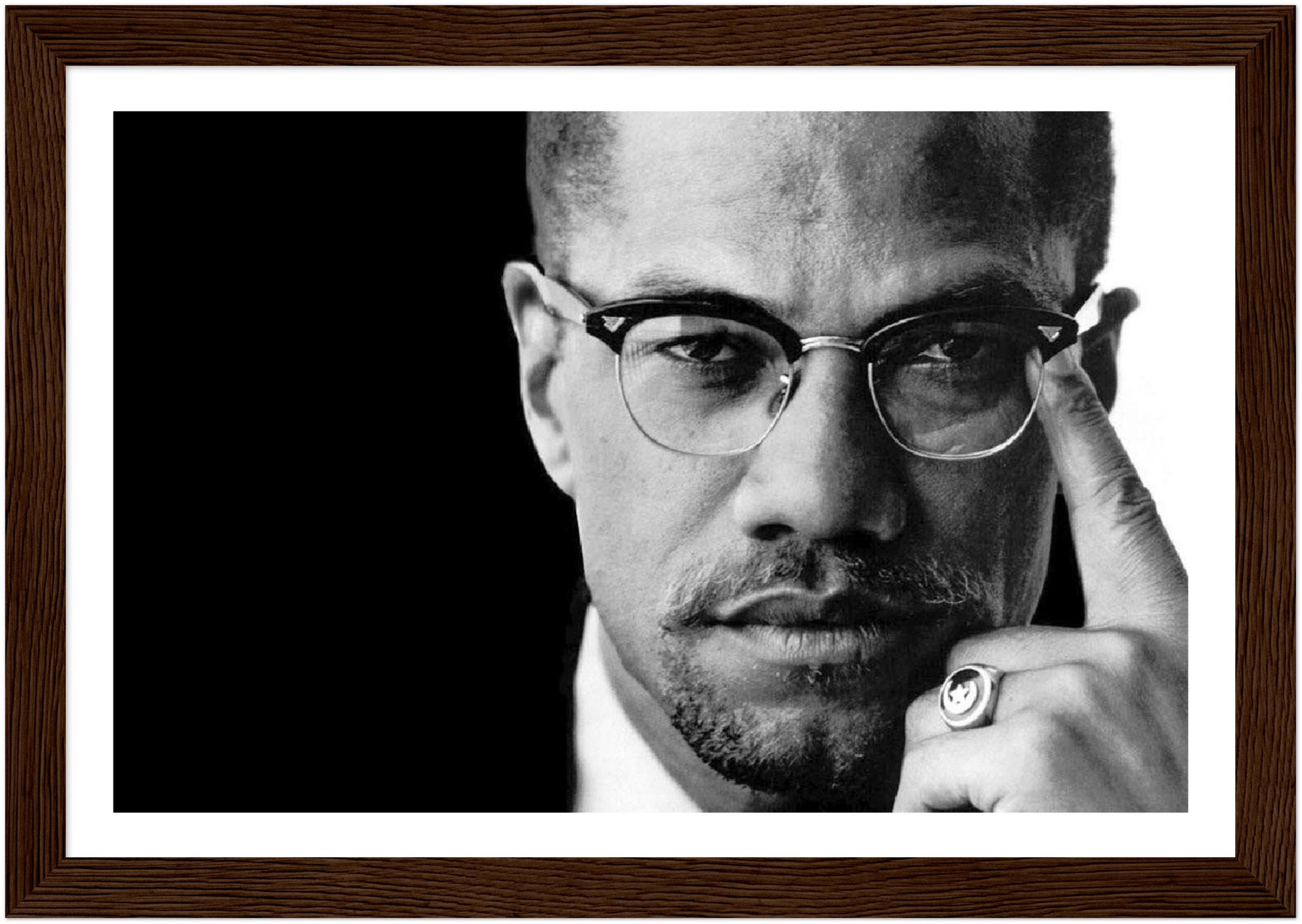 Malcolm X Poster Print Framed Wall Decor Print Room Decor - Etsy