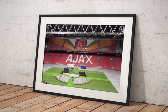 Ajax Wall Art Amsterdam Arena Poster Framed Room Decor - Etsy