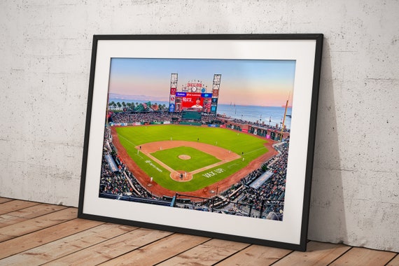 Sf Giants Oracle Park Poster Framed Room Decor Home Decor - Etsy