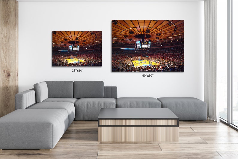 Madison Square Garden Ny Knicks Stadium Poster Canvas Wall Art Wall ...