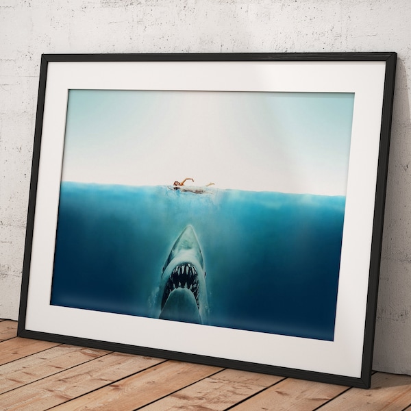 Jaws Poster - Etsy