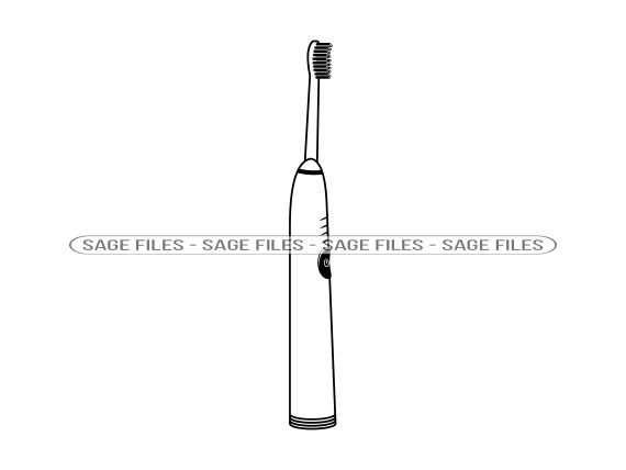 Electric Toothbrush 2 SVG Toothbrush Svg Toothbrush - Etsy