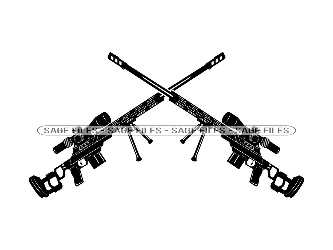 Sniper Logo SVG, Sniper Rifle, Sniper Gun Svg, Sniper Clipart, Sniper ...