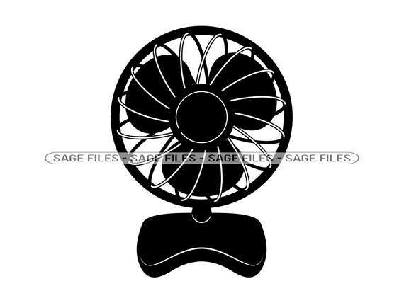 Table Fan SVG Table Fan Clipart Table Fan Files for Cricut - Etsy