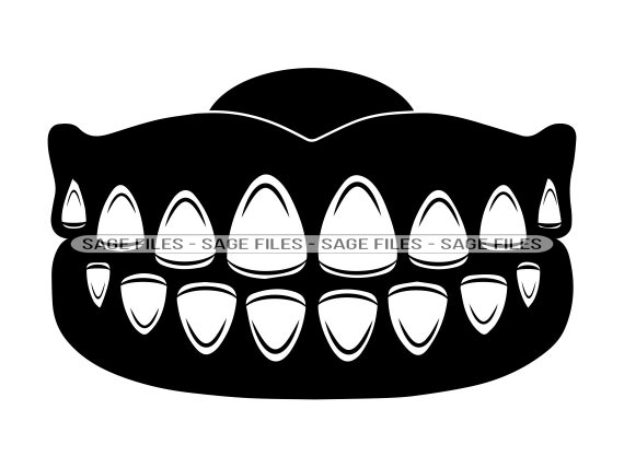 Dentures SVG Teeth Svg Dentist Svg Dentures Clipart - Etsy