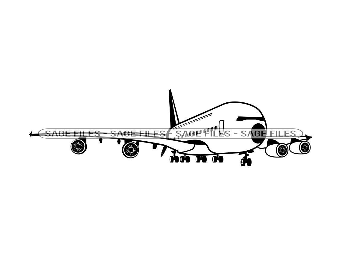 Clipart Jumbo Jet